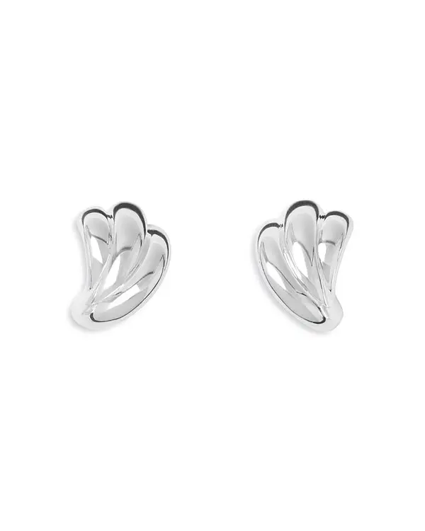 Lié Studio Magda Textured Stud Earrings