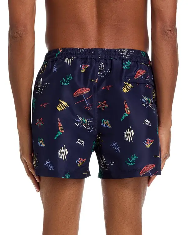 Paul Smith Beach Graphics 3.25 Swim Shorts