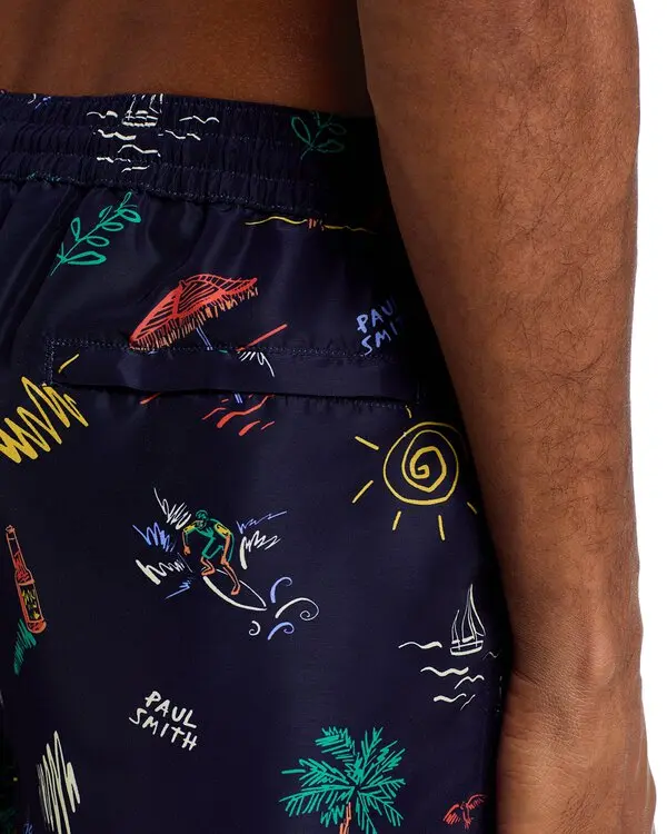 Paul Smith Beach Graphics 3.25 Swim Shorts