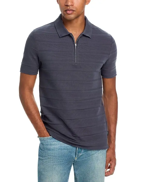 Paul Smith Zip Stripe Polo Shirt