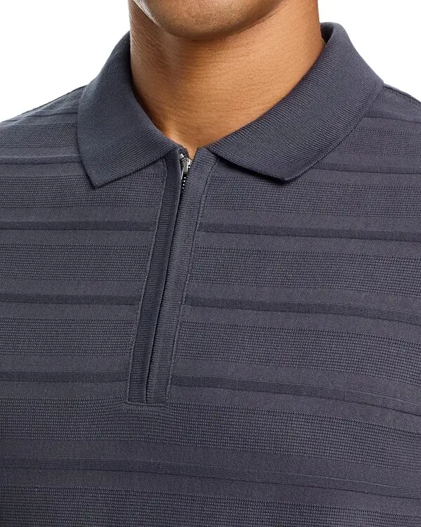 Paul Smith Zip Stripe Polo Shirt