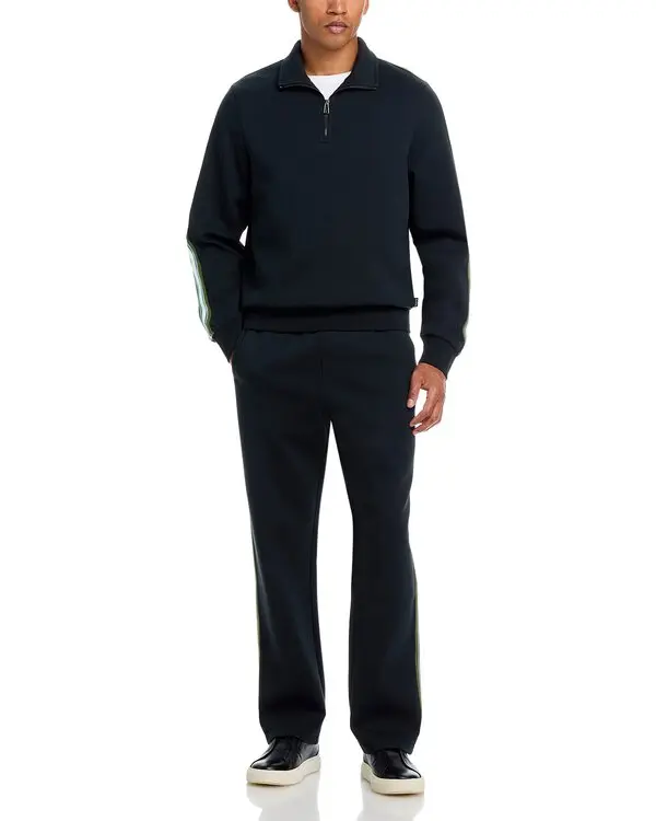 Paul Smith Regular Fit Quarter Zip Sweatshirt