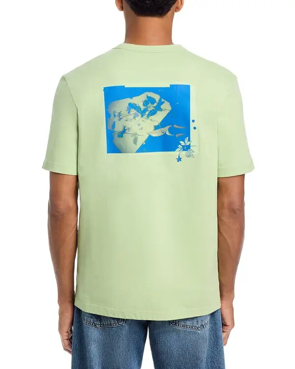 Paul Smith Floral Shears Logo Graphic T-shirt