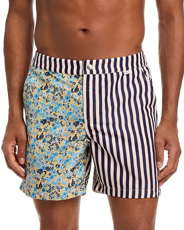 Paul Smith Henry Pool Mixed Pattern 5.25 Swim Shorts
