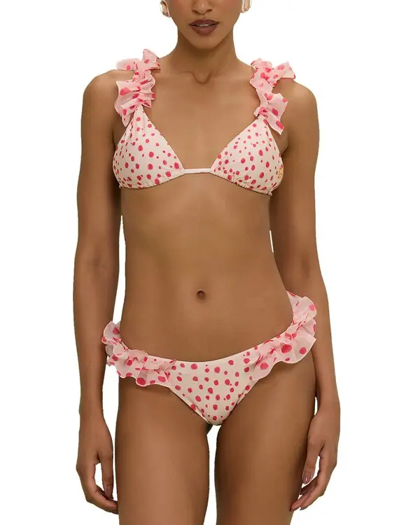 PatBO Peony Polka Swim Bottom