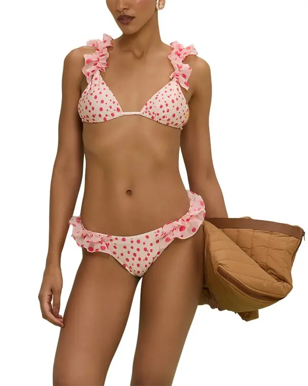 PatBO Peony Polka Swim Bottom
