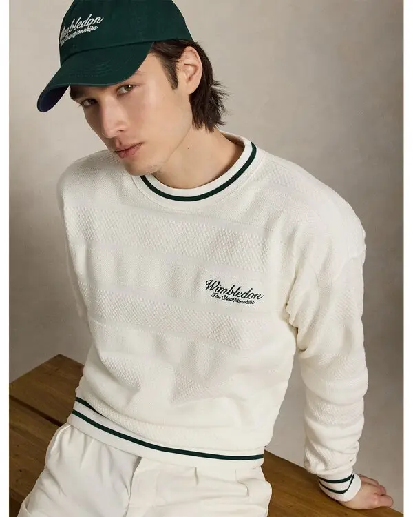 Polo Ralph Lauren Wimbledon Cotton Jacquard Sweatshirt