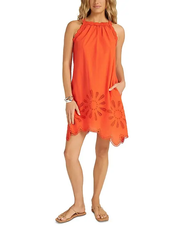 MATTY M Cove Embroidery Tank Dress