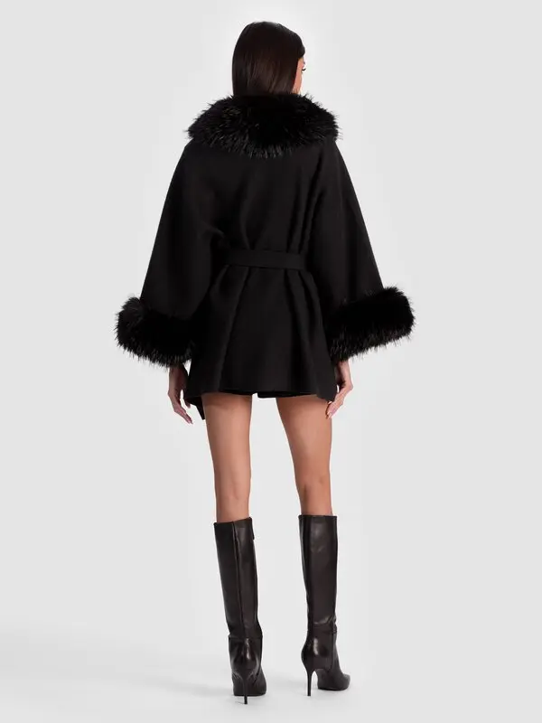 Alice + Olivia Joanne Sweater Coat