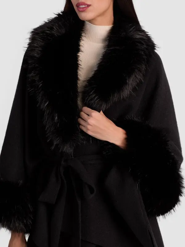 Alice + Olivia Joanne Sweater Coat