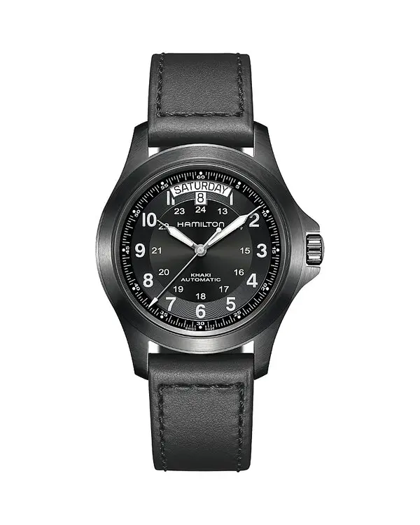 Hamilton Khaki Field Automatic Watch - Black