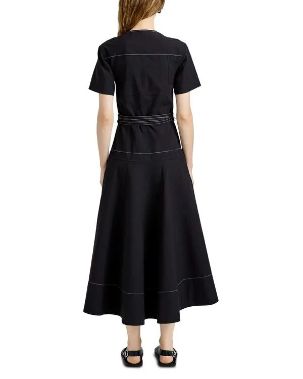 Proenza Schouler White Label Elizabeth Belted Dress