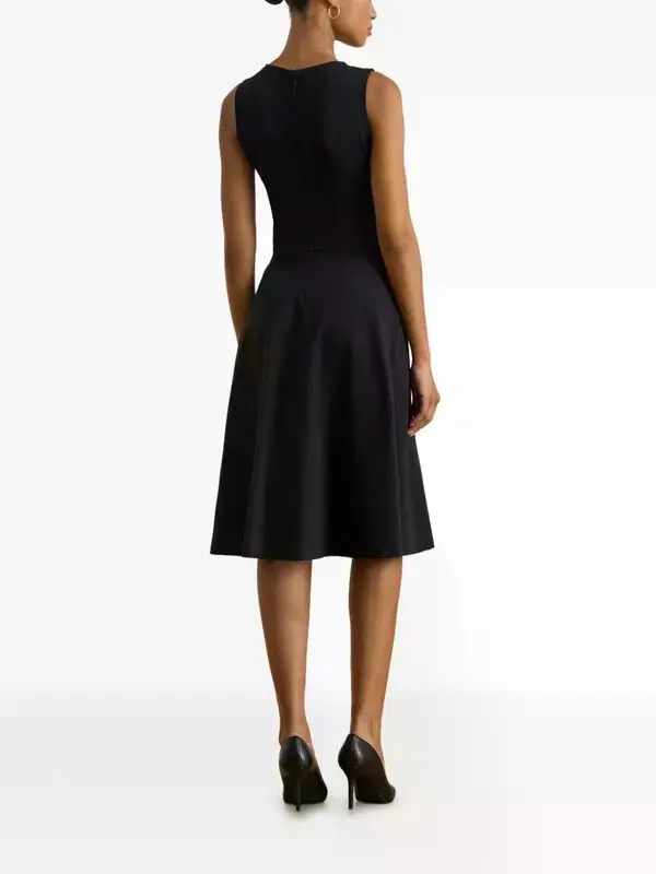 Ralph Lauren Sleeveless Ponte Midi Dress