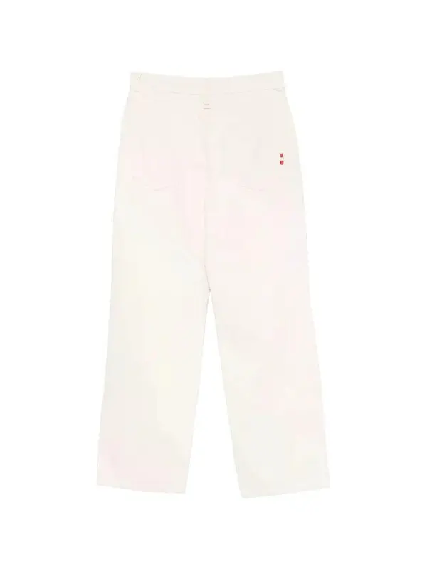 AMISH SUPPLIES Zip-up Straight-leg Jeans