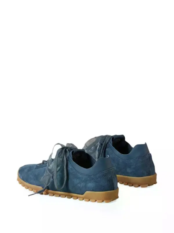Calvin Klein Suede Ribbon-lace Sneakers