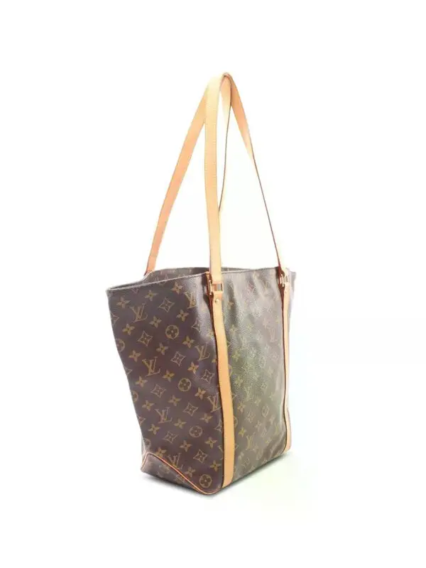 LOUIS VUITTON Monogram Canvas Tote Bag - Brown
