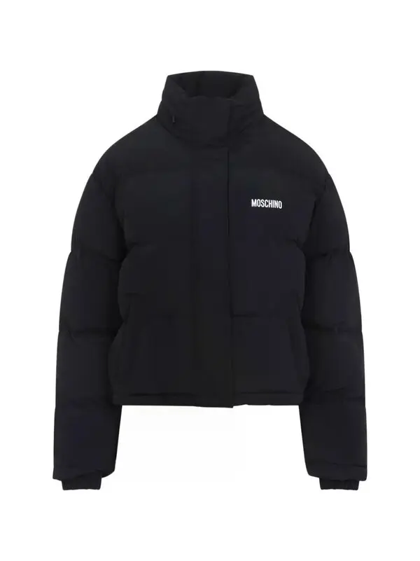 Moschino X Smiley Logo Padded Puffer Jacket