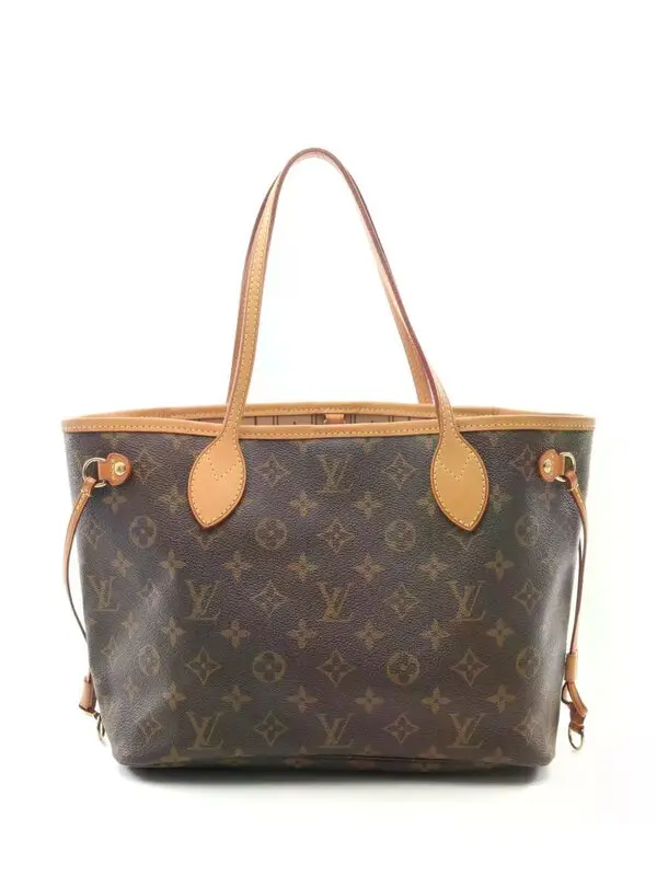 LOUIS VUITTON Monogram Canvas Neverfull Pm Tote Bag