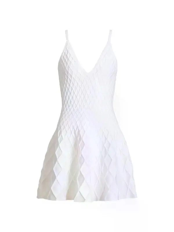 Balmain Flared Knit Dress
