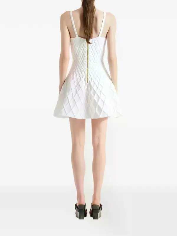 Balmain Flared Knit Dress