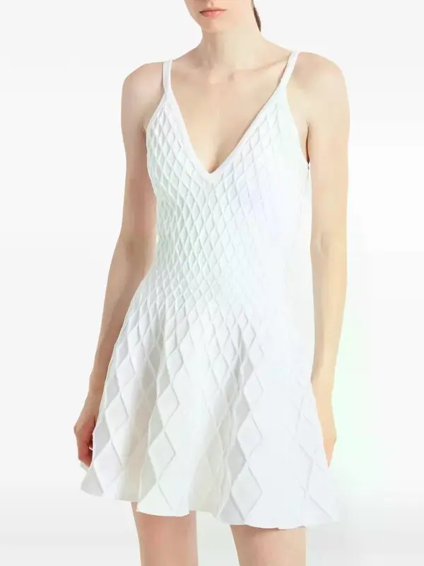 Balmain Flared Knit Dress