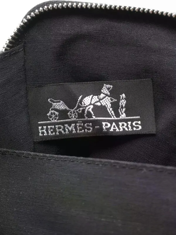 Hermès 2000s Fool Toe Perth Gm Striped Wallet