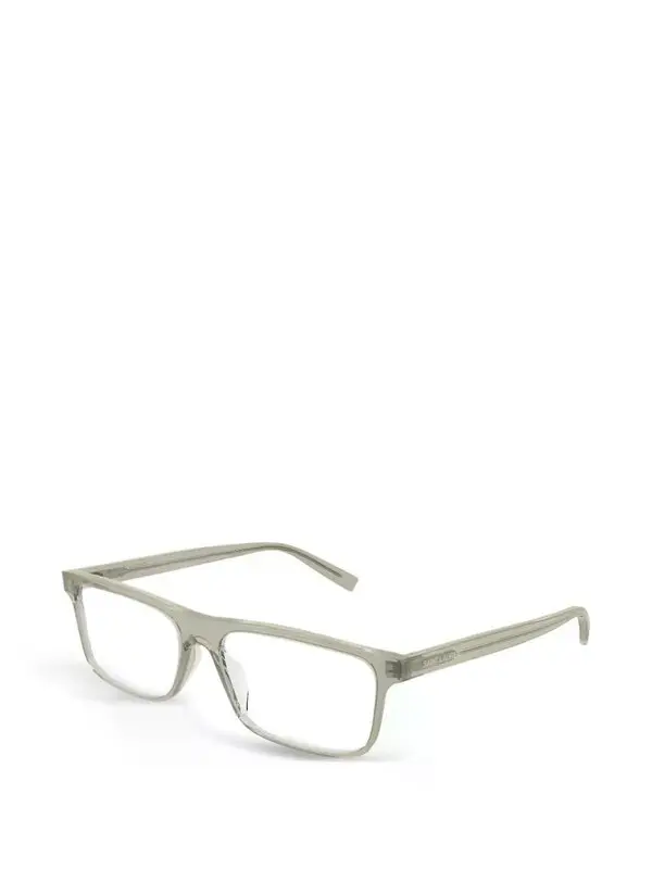 Saint Laurent Rectangle-frame Glasses - Grey