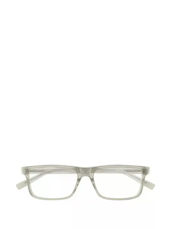 Saint Laurent Rectangle-frame Glasses - Grey