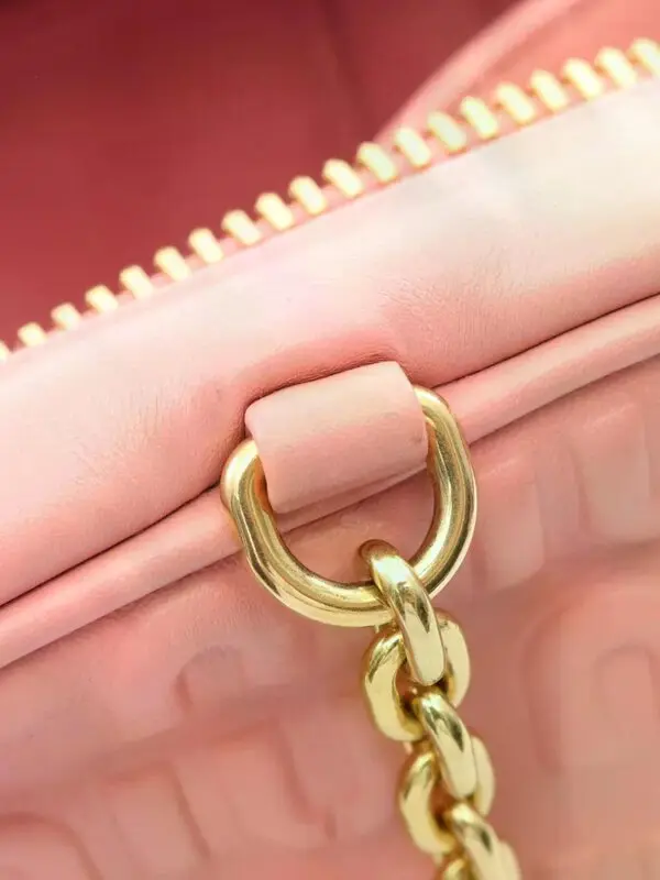 Miu Miu Embossed Logo Shoulder Bag
