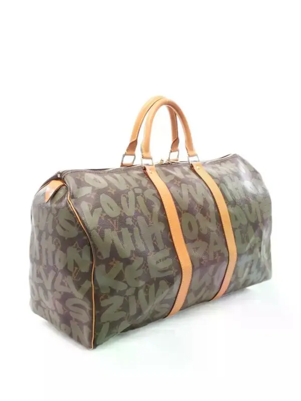 LOUIS VUITTON Keepall Monogram Graffiti Holdall