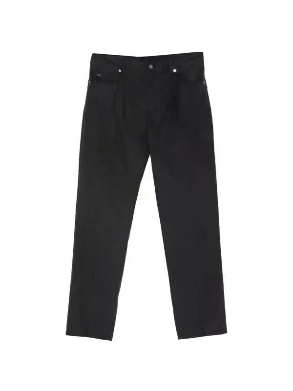 Emporio Armani Logo Plaque Trousers