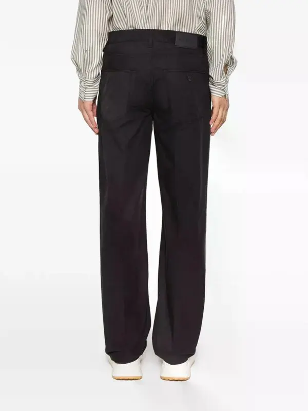 Emporio Armani Logo Plaque Trousers