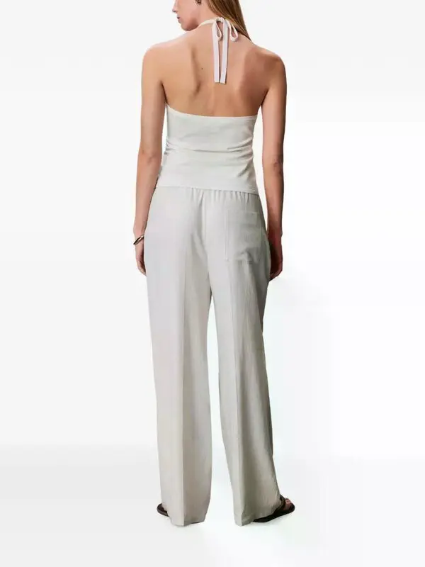 Calvin Klein Drawstring Wide-leg Trousers