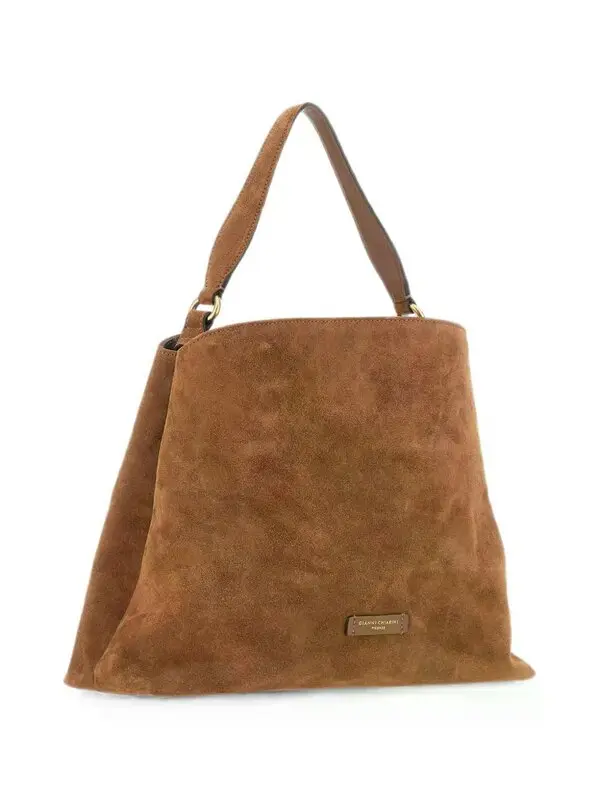 GIANNI CHIARINI Fiona Suede Tote Bag