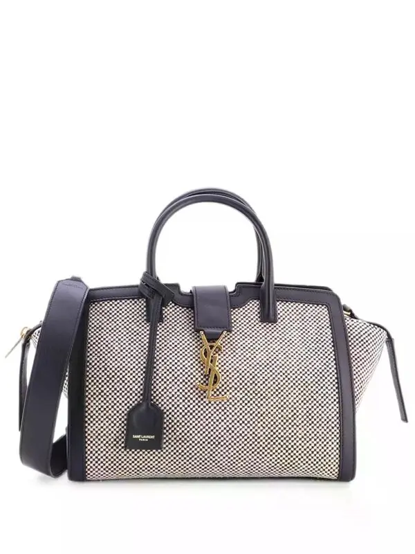Saint Laurent Monogram Cabas Downtown Baby Tote Bag