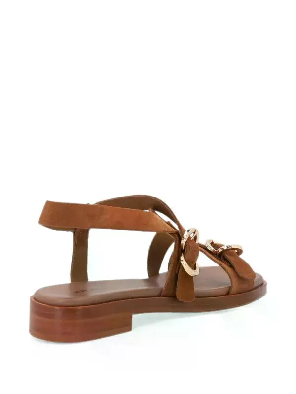 FRAU Suede Multi-strap Sandals