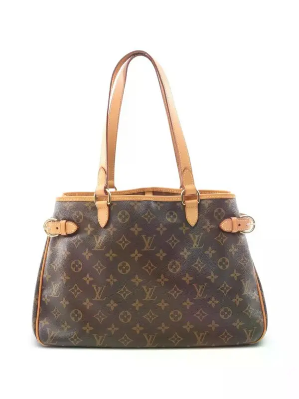 LOUIS VUITTON Monogram Batignolles Horizontal Shoulder Bag - Brown