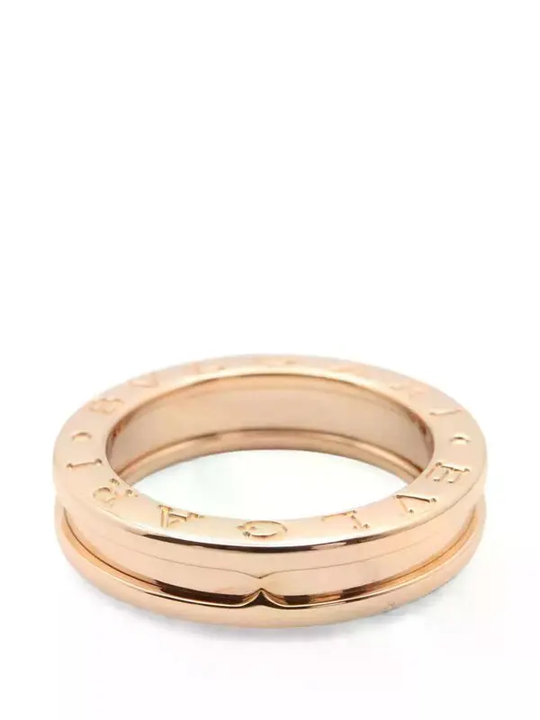 BVLGARI B.zero1 Ring In 18k Gold - Pink