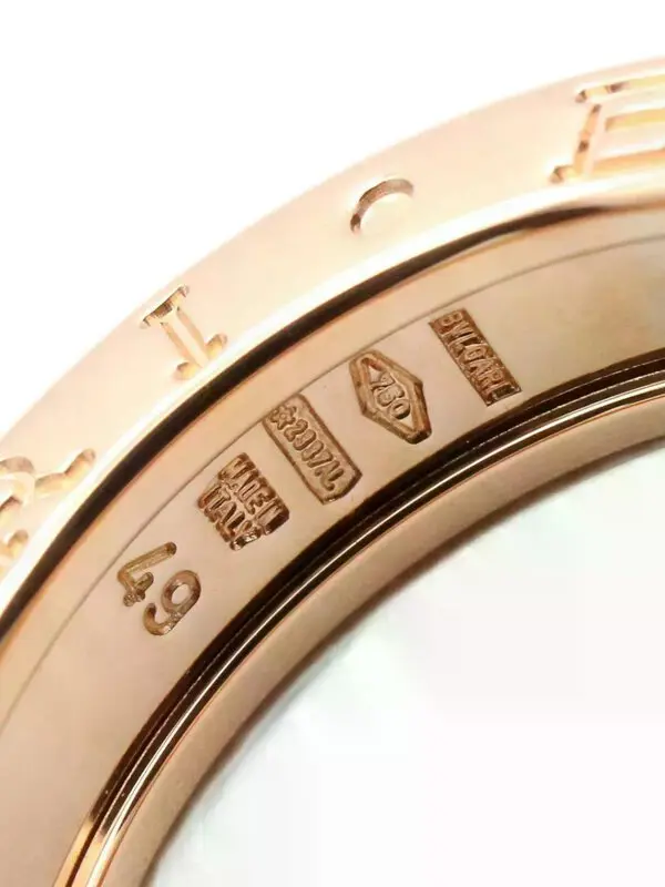 BVLGARI B.zero1 Ring In 18k Gold - Pink