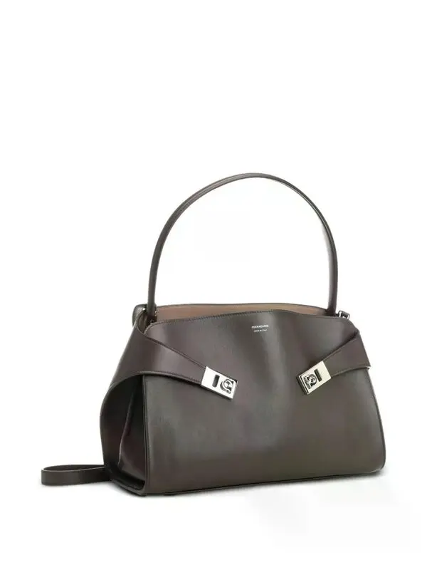 FERRAGAMO Hug Shoulder Bag - Brown