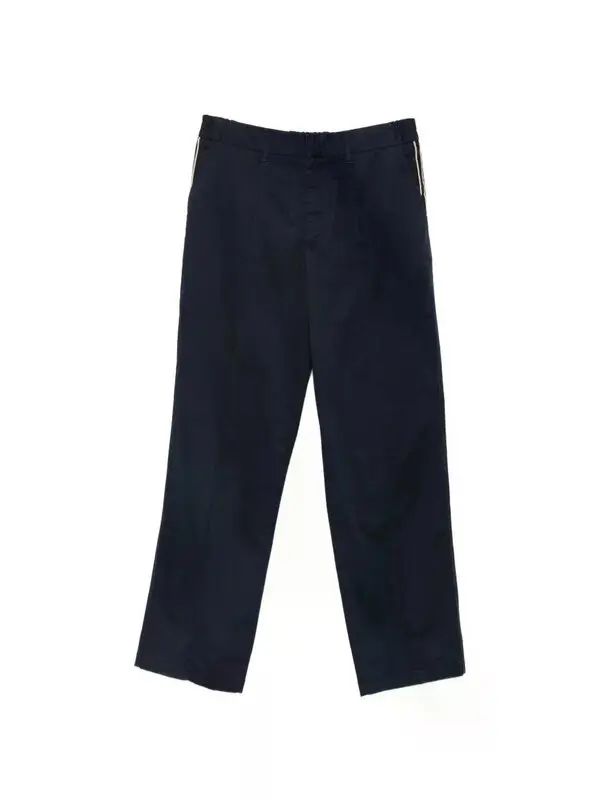 Iceberg Elasticated-waist Cotton Trousers