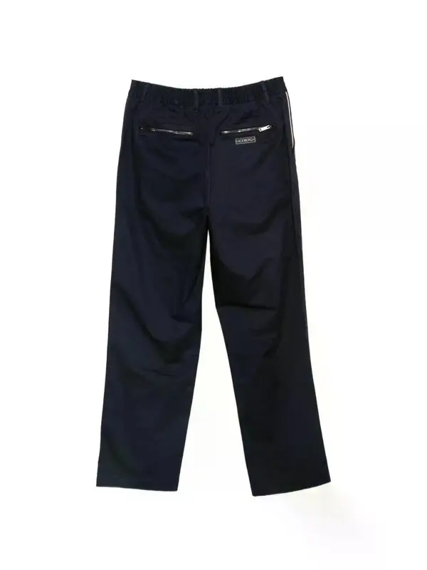 Iceberg Elasticated-waist Cotton Trousers