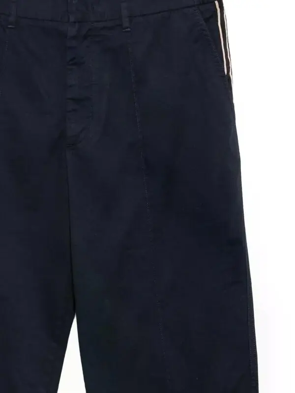 Iceberg Elasticated-waist Cotton Trousers