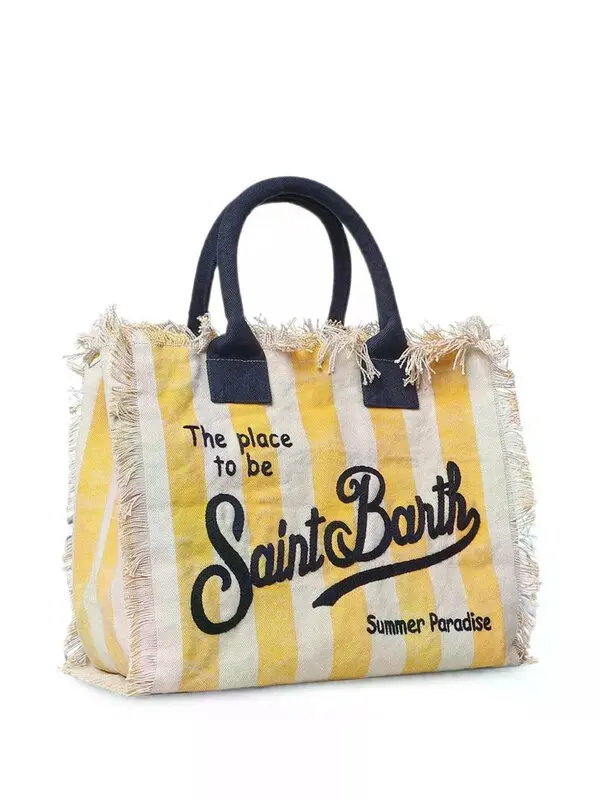 MC2 SAINT BARTH Colette Tote Bag - White