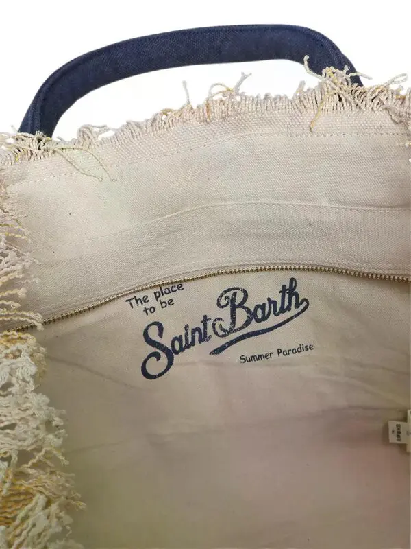 MC2 SAINT BARTH Colette Tote Bag - White