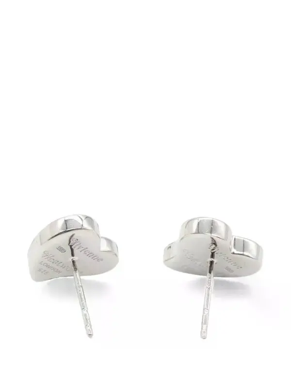 VIVIENNE WESTWOOD Orb Heart Earrings