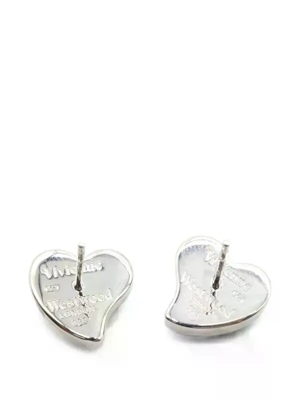 VIVIENNE WESTWOOD Orb Heart Earrings