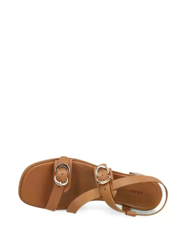 FRAU Multi-strap Leather Sandals - Brown