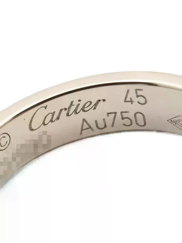 Cartier 18k White Gold Love Ring