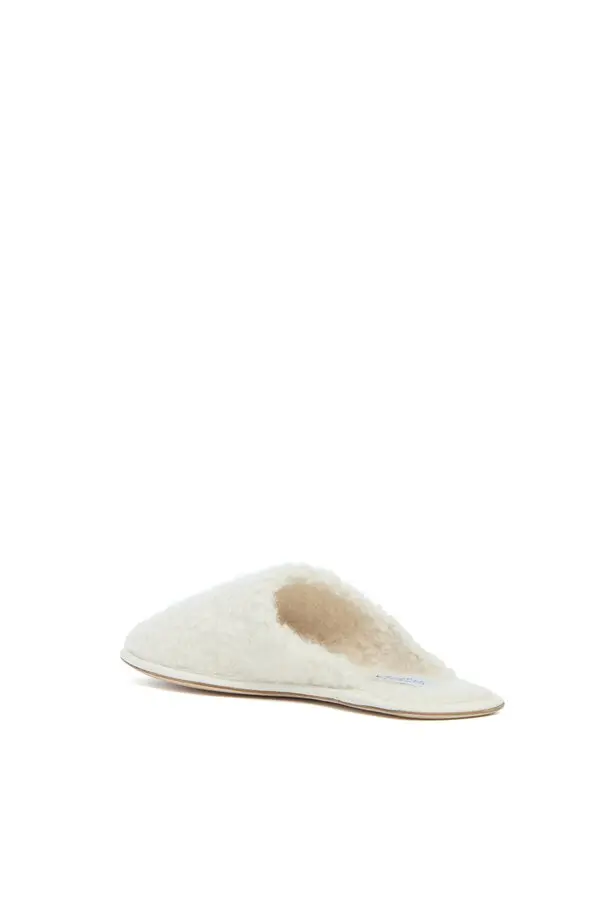 Gabriela Hearst Bristol Slipper In Cashmere Boucle